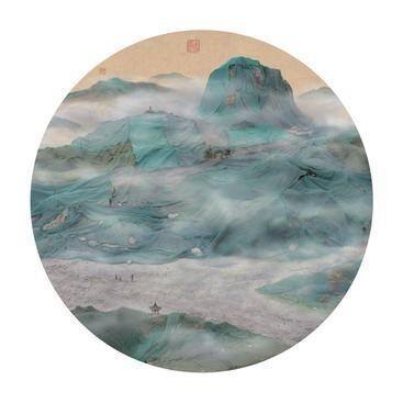 Overlapping Waves and Lush Trees – Works – eMuseum